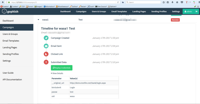Spear Phishing with Go Phish Framework | Cobalt