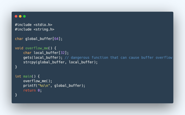 Overflow Vulnerabilities