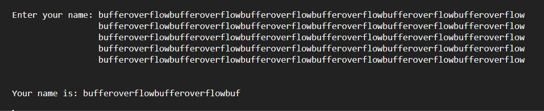 Overflow Vulnerabilities