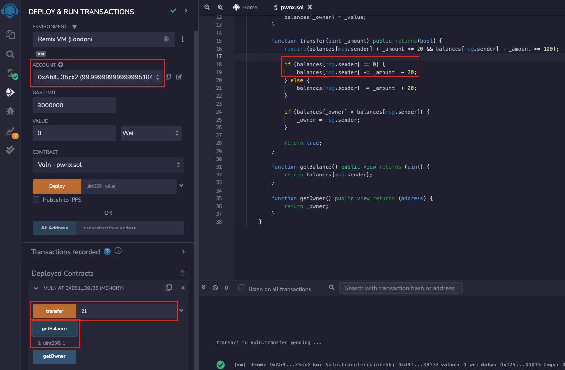 Hacking Solidity Smart Contracts Cobalt