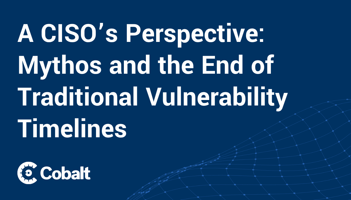 A CISO’s Perspective: Mythos and the End of Traditional Vulnerability ...