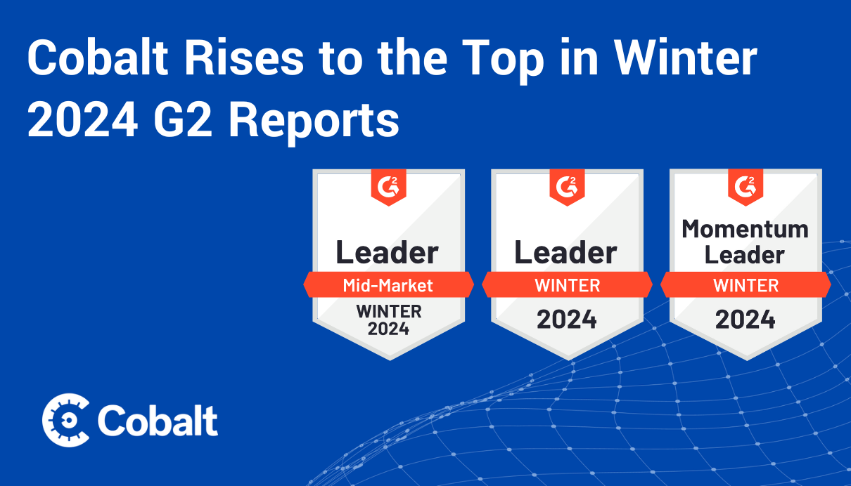 Cobalt Rises to the Top in Winter 2024 G2 Reports