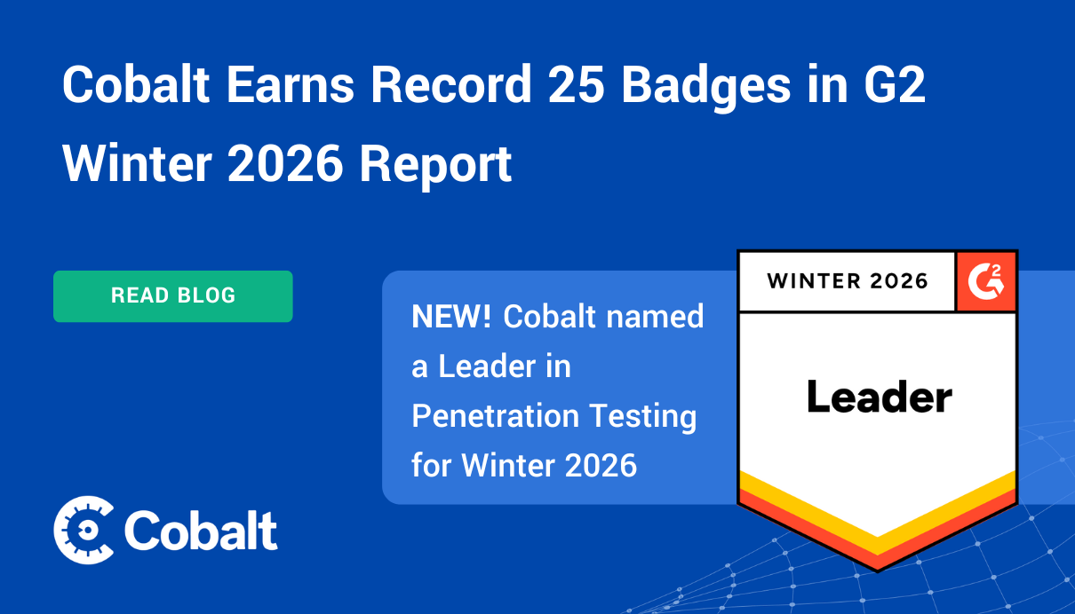 Cobalt Earns 25 G2 Awards and Nine #1 Rankings in Winter 2026